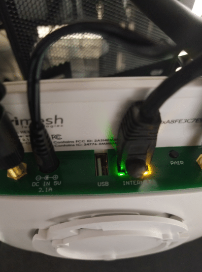 Connecting your hub - Agrimesh